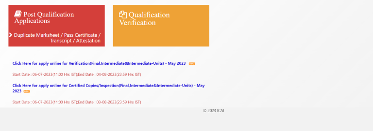 ICAI Inspection or Certified Copies or Verification of Answer Books ...