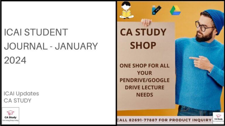 CA Study Web | 29 Jan 2024
