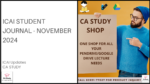 ICAI Student Journal | CA Study Web