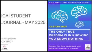 ICAI Student Journal | CA Study Web